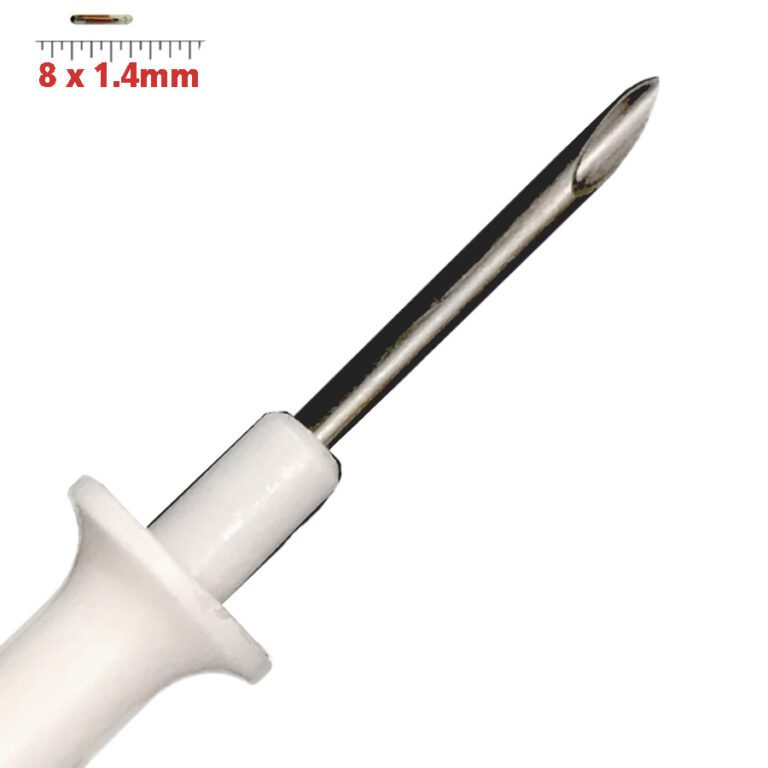 8mm Bio Glass Mini Microchip, Standard Syringe Implanter Packs ...